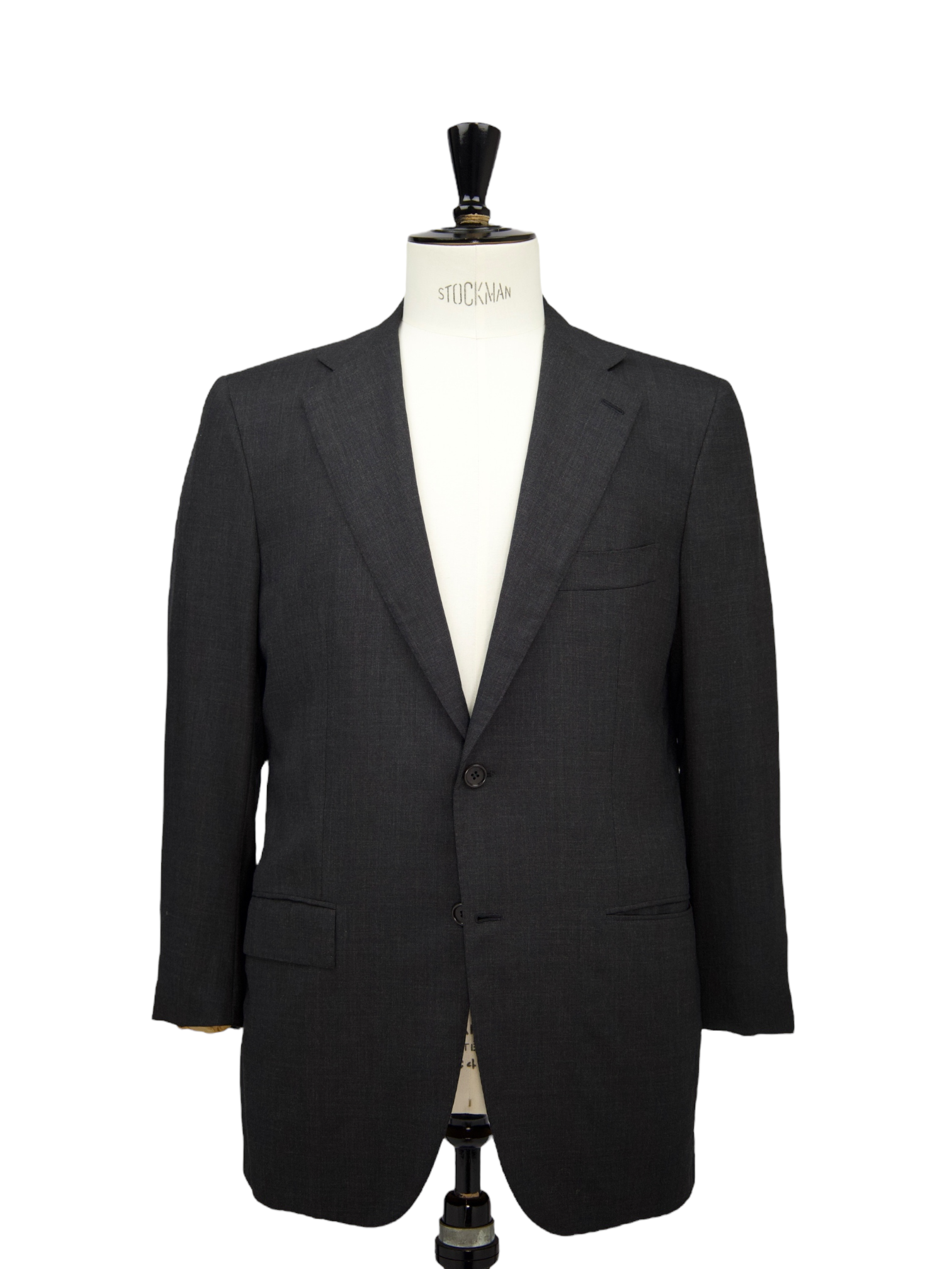 Kiton Grey Plain Classic Jacket