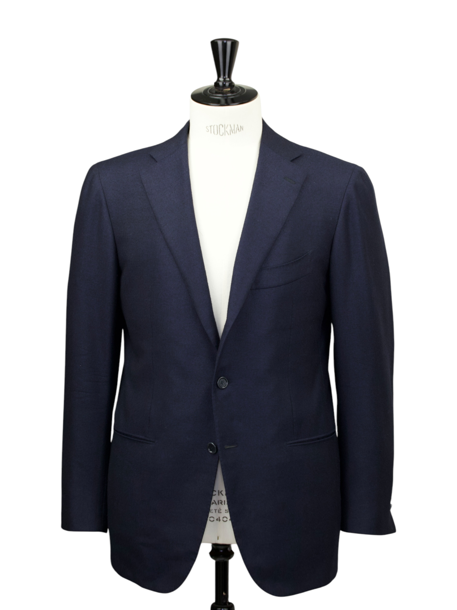 Cesare Attolini Navy Plushy Wool & Cashmere Jacket