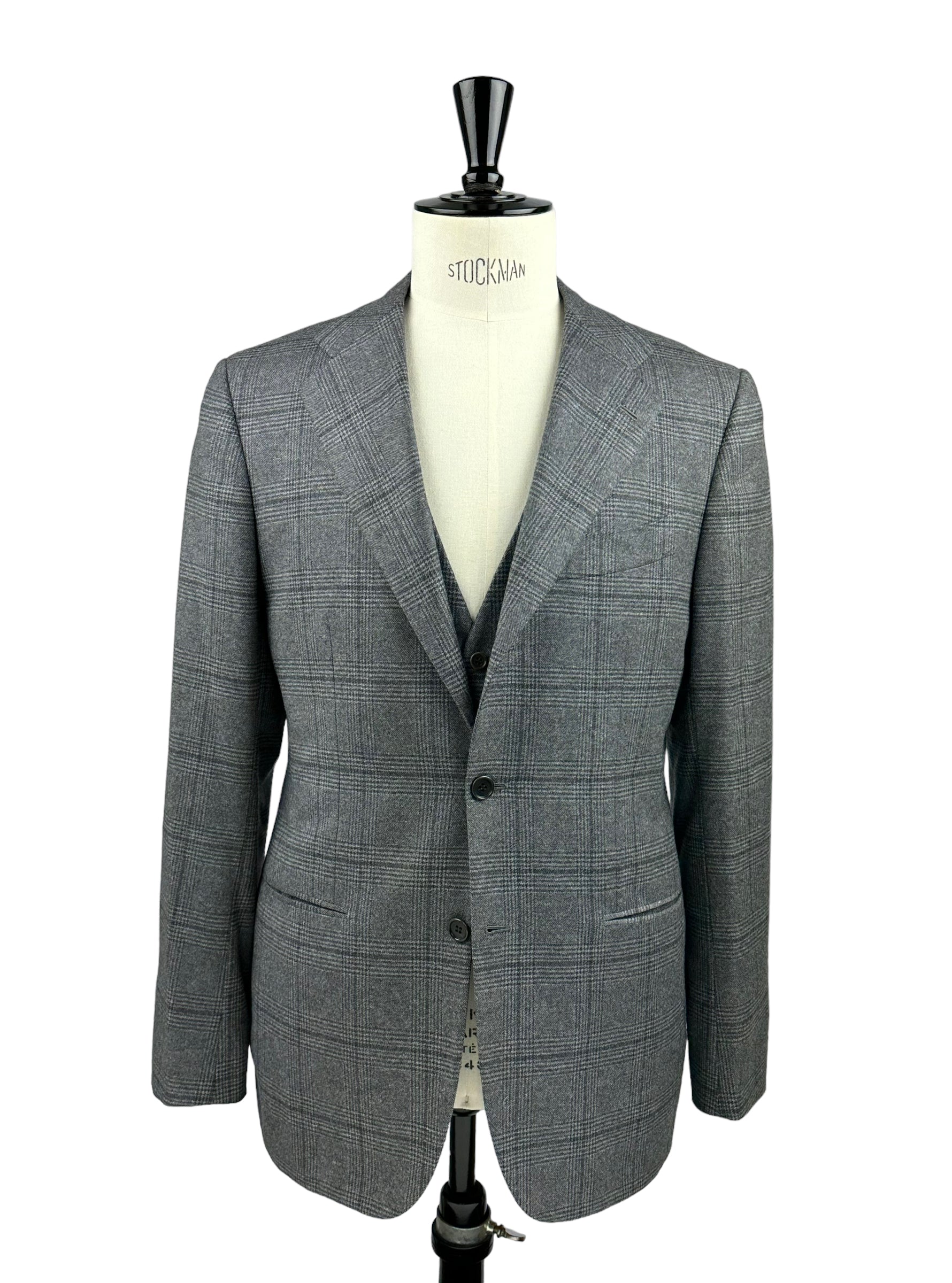 Kiton Three-Piece POW Suit