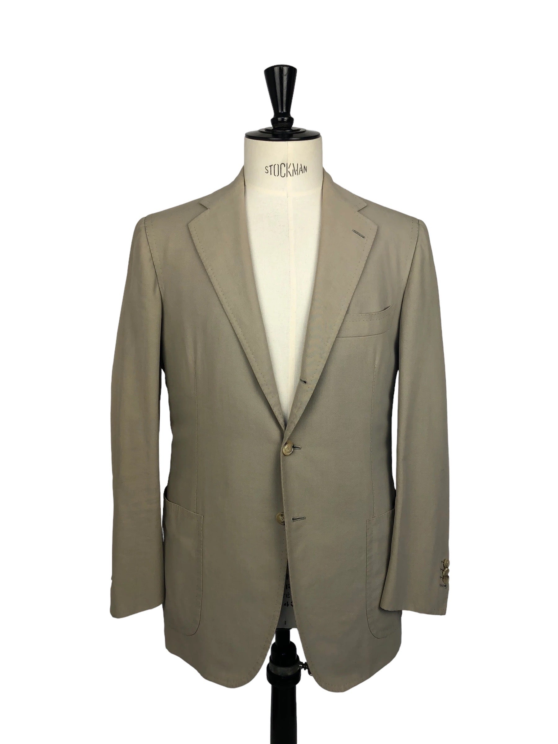 Cesare Attolini Beige Cotton Jacket