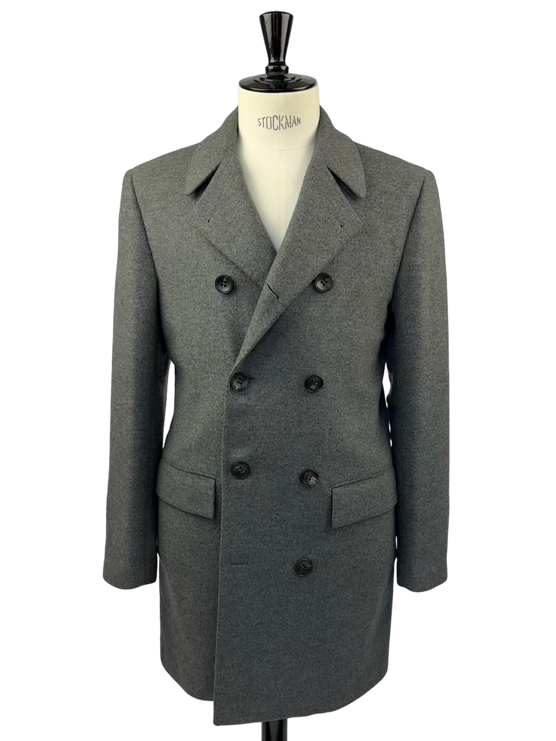 Kiton Cashmere Double Breasted Overcoat